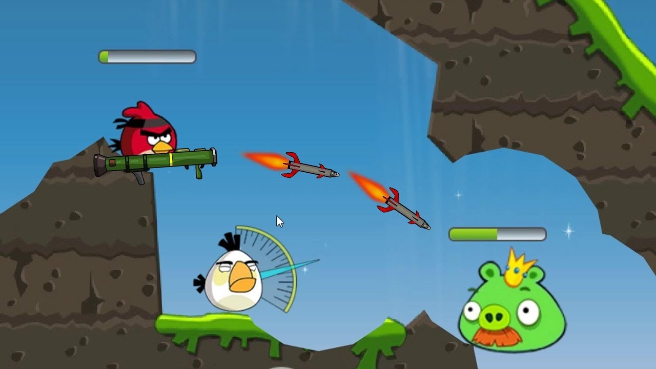 Angry Birds Ultimate Battle - BLAST ALL KING PIG BY SHOOTING MISSILE ...
