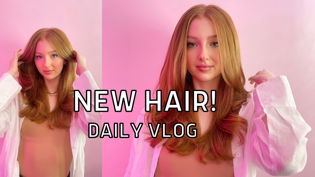 DAILY VLOG: New hair & makeup/skincare favs - YouTube