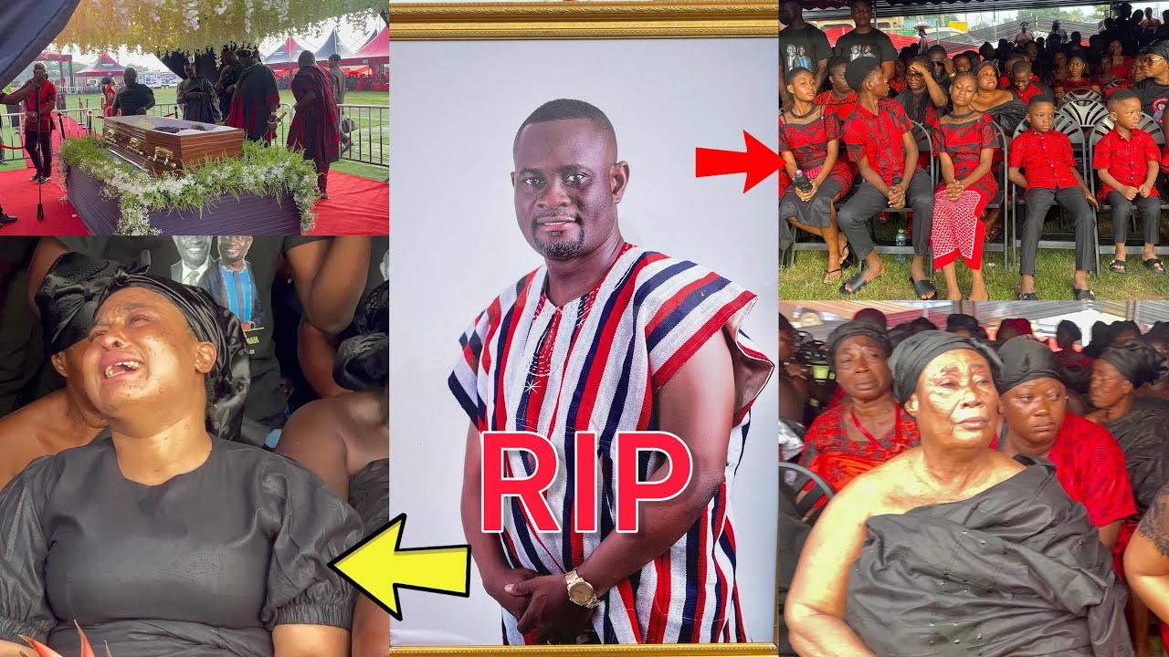 SAD💔!Mother, Wife & Children of late John Kuma break down in tears as ...