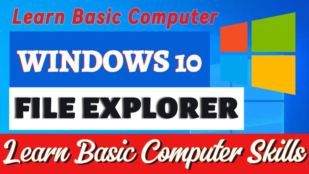 Windows 10 File Explorer | Learn Basic Computer in Hindi | How to ...