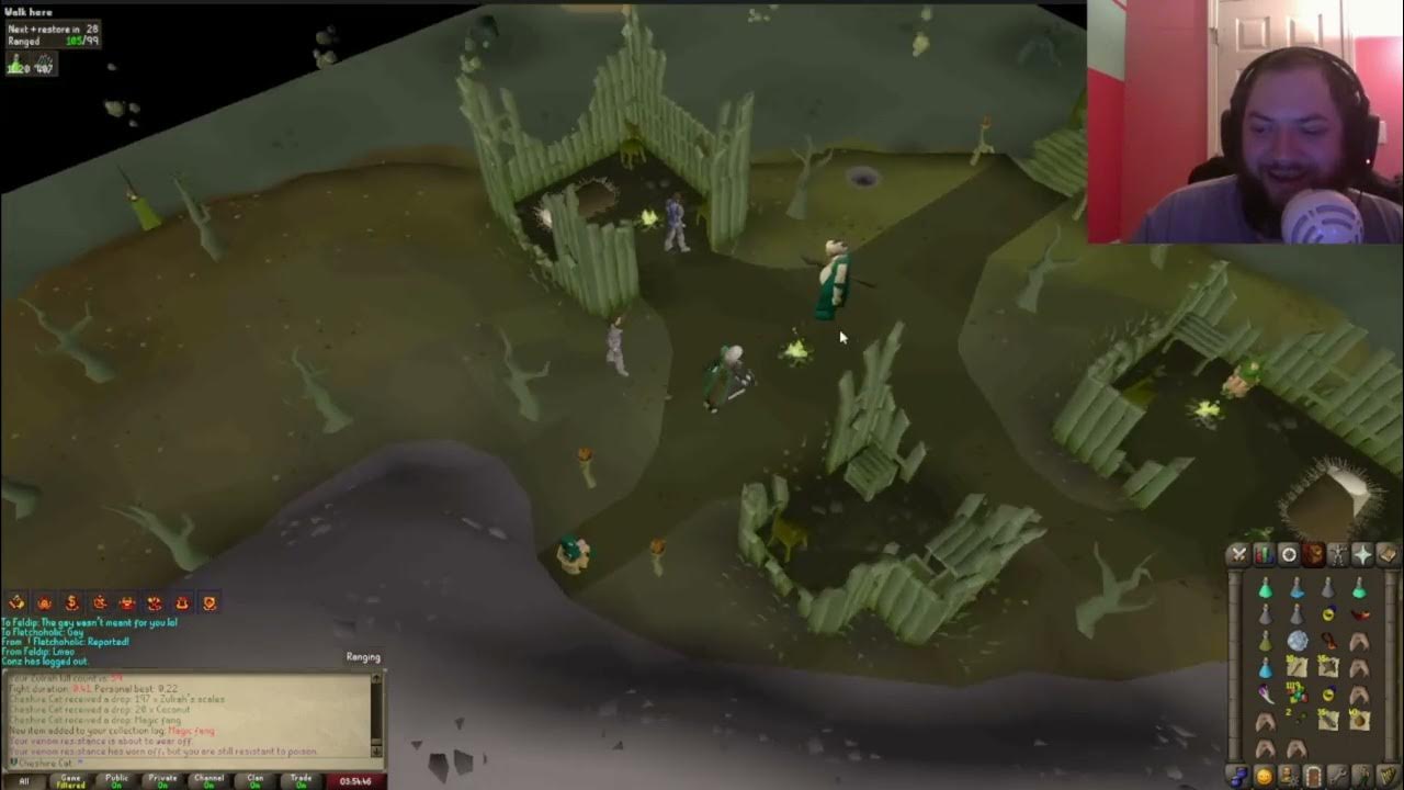 Getting my first couple Zulrah drops! - YouTube