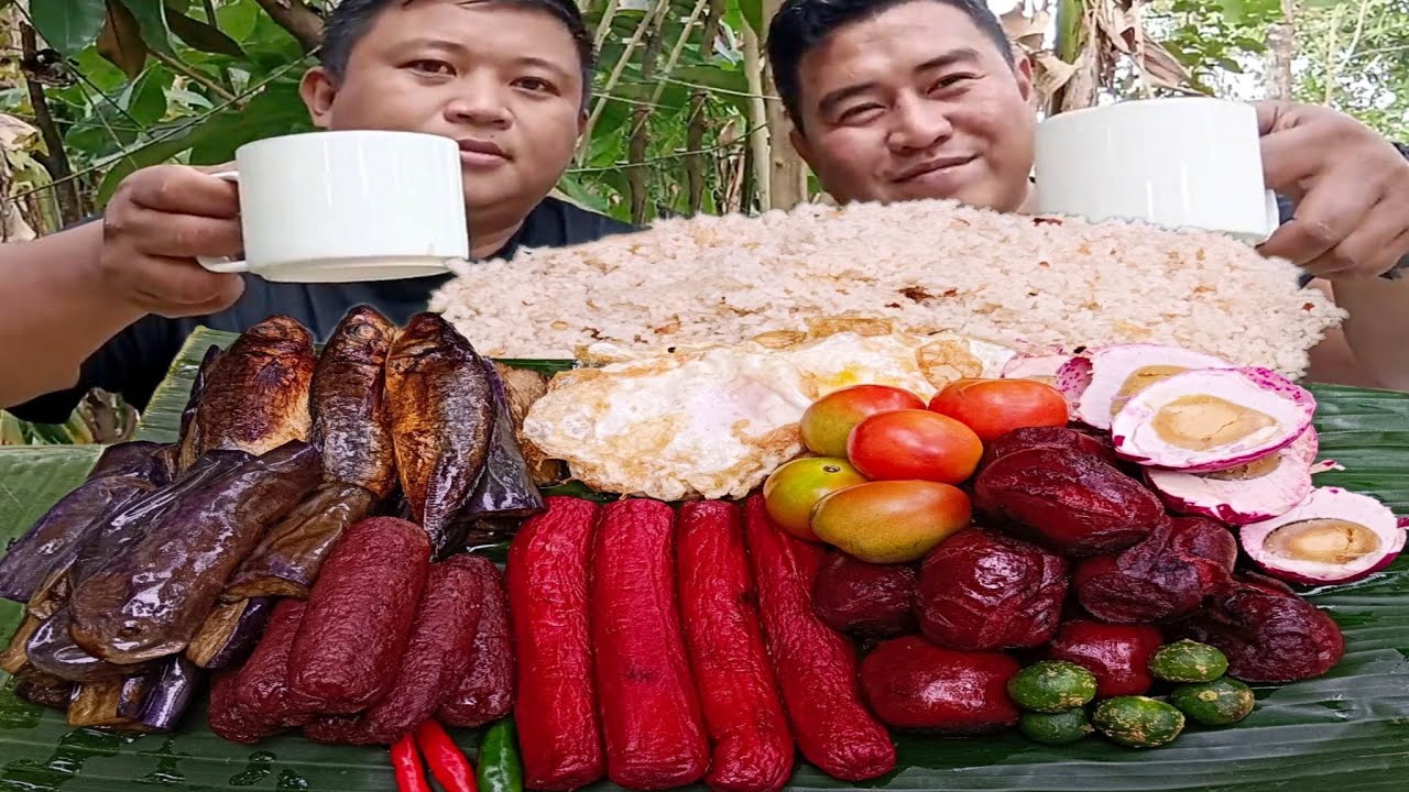 PINOY ALMUSAL | BACKYARD COOKING AND MUKBANG - YouTube