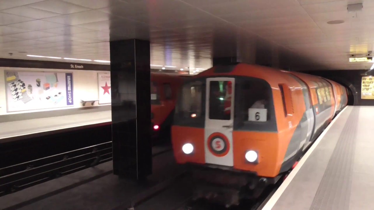 Glasgow Subway - St Enoch Station - YouTube