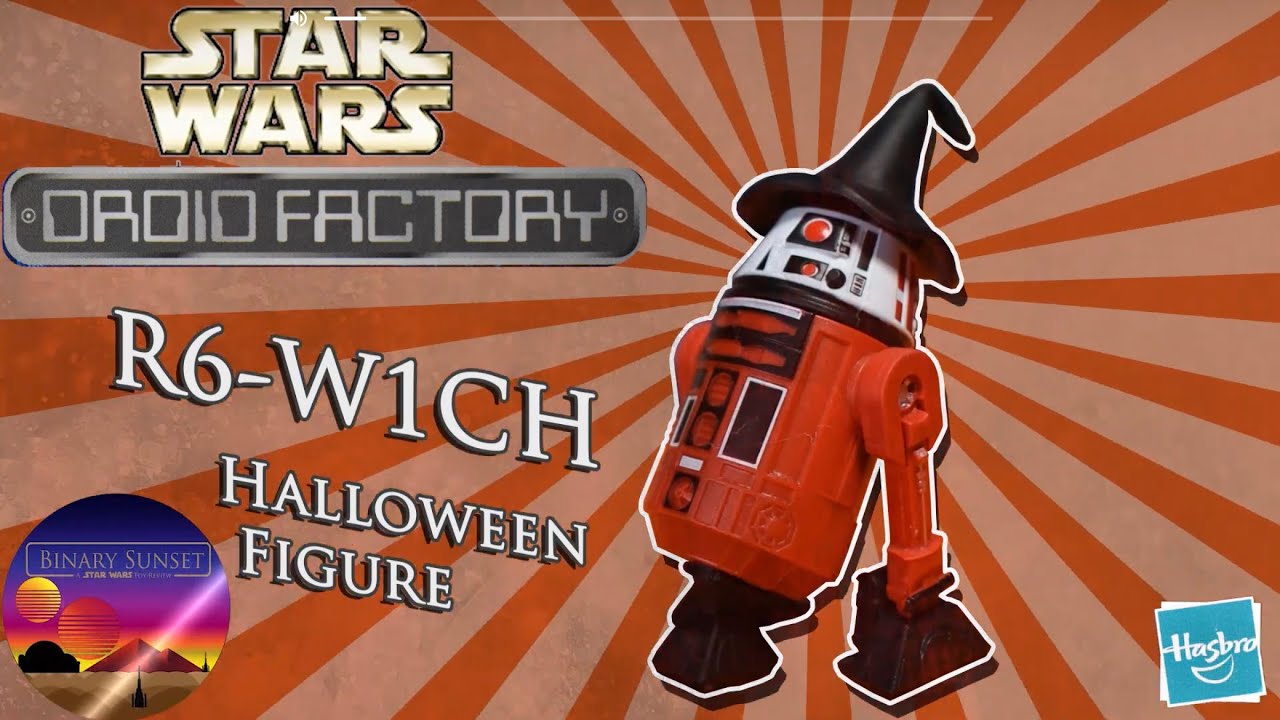 Star Wars Droid Factory Halloween Holiday R6-W1CH | 3.75" Action Figure ...