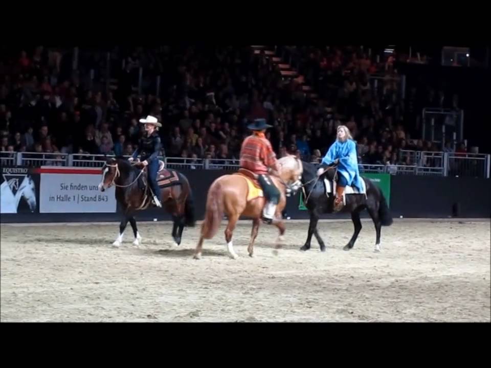 Equitana 2011 ! Walking Horse / Quarter Horse - Teil einer Show ! Essen ...