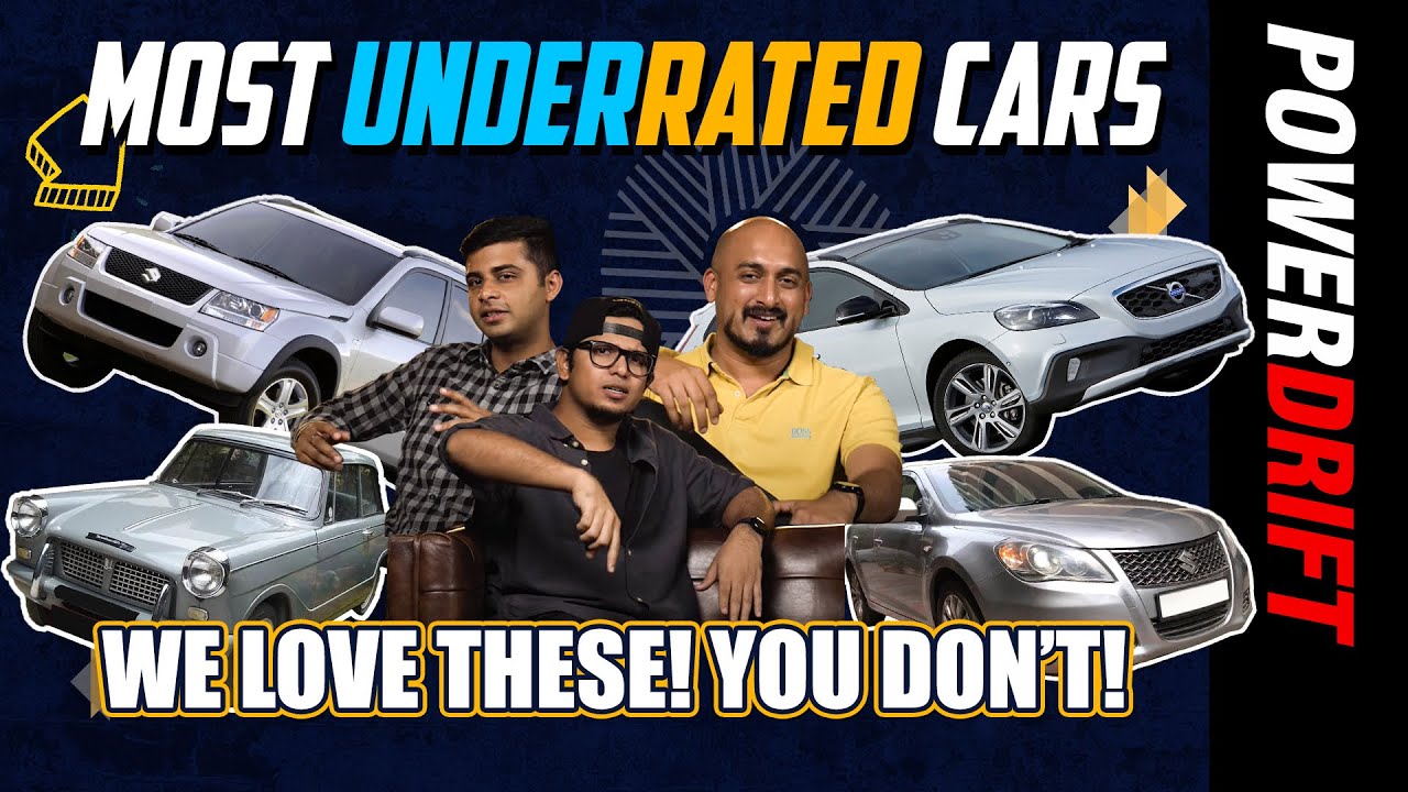 Top 10 Most Underrated Cars in India | #PDLisTickles | PowerDrift - YouTube
