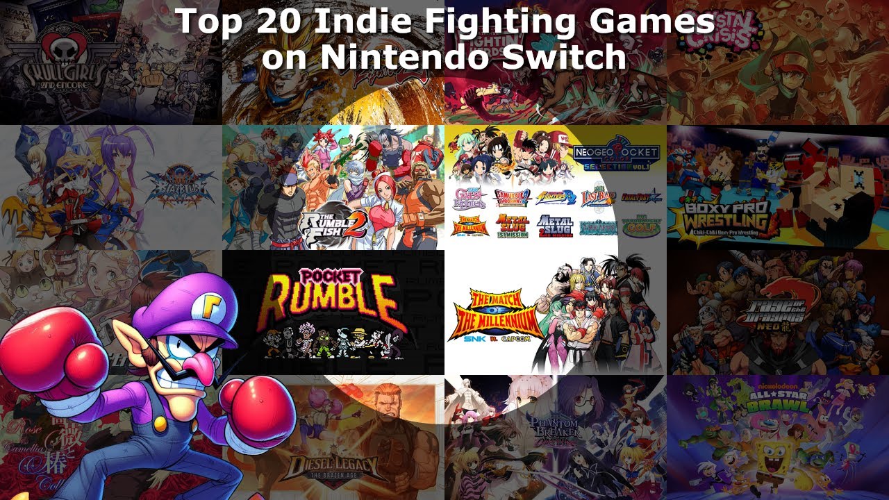Top 20 / Best Indie Fighting Games on Nintendo Switch - YouTube
