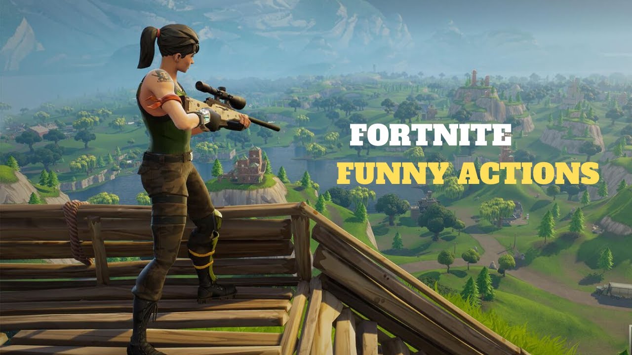 FORTNITE FAILS & Actions Funny Moments - YouTube