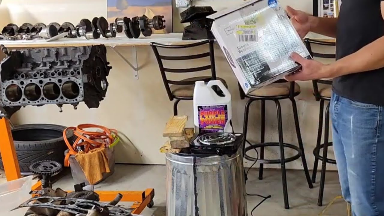 $50 Hot tank engine parts - YouTube
