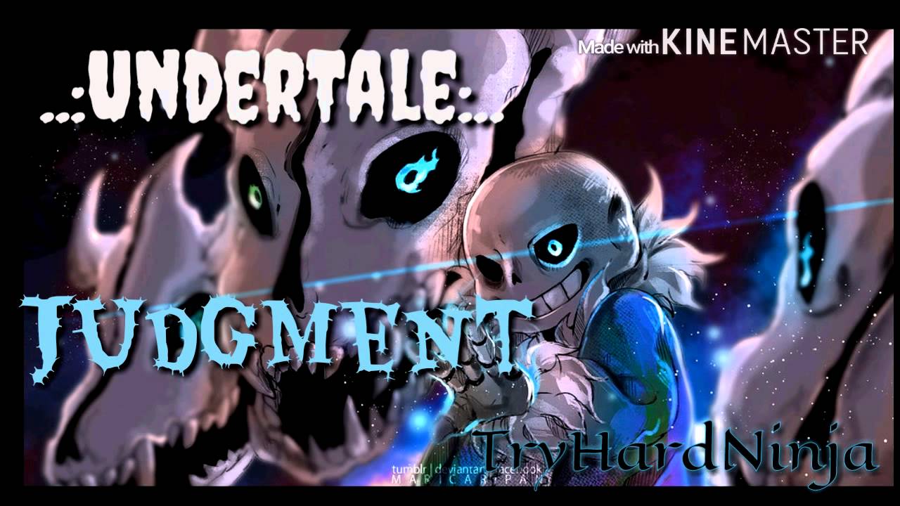 Nightcore Undertale Sans Song "Judgement" By TryHardNinja - YouTube