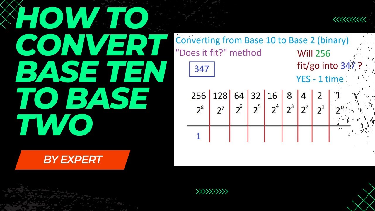 How To Convert Base Ten To Base Two mathematics numbersystems YouTube how-to-convert-base-ten-to-base-two-mathematics-numbersystems-youtube