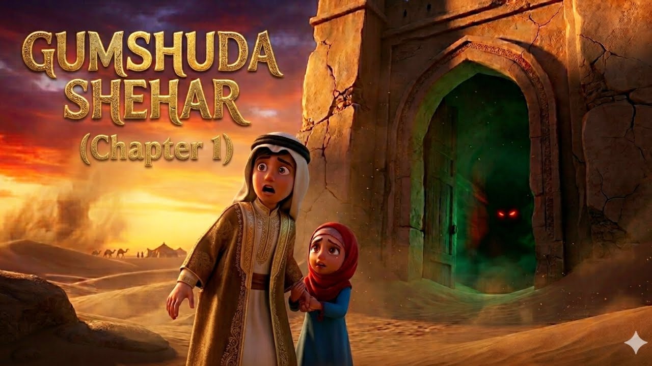 Gumshuda Shehar part 1 | Islamic Cartoon Story | Zainab aur Khadijah ...