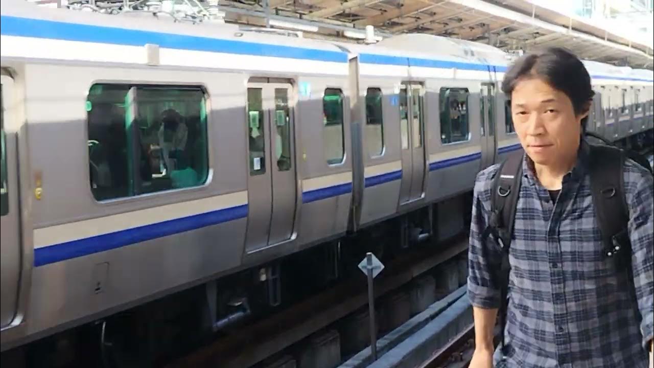 E235系1000番台クラJ-34編成+クラF-43編成横浜駅発車 - YouTube