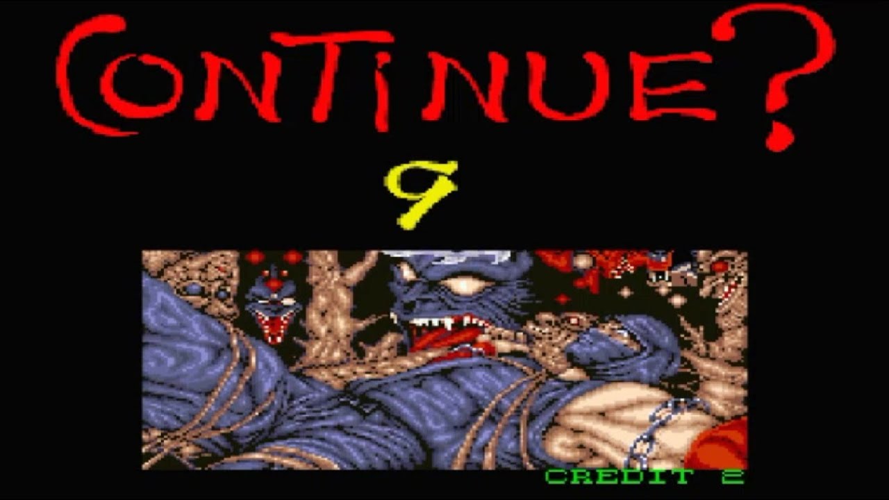 10 Creepiest Game Over Screens in Old Games - YouTube