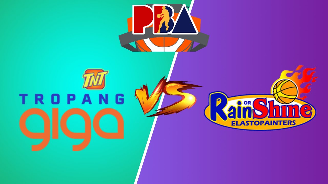 Rain or Shine vs TNT Tropang Giga PBA Live Scoreboard Interga Sports ...