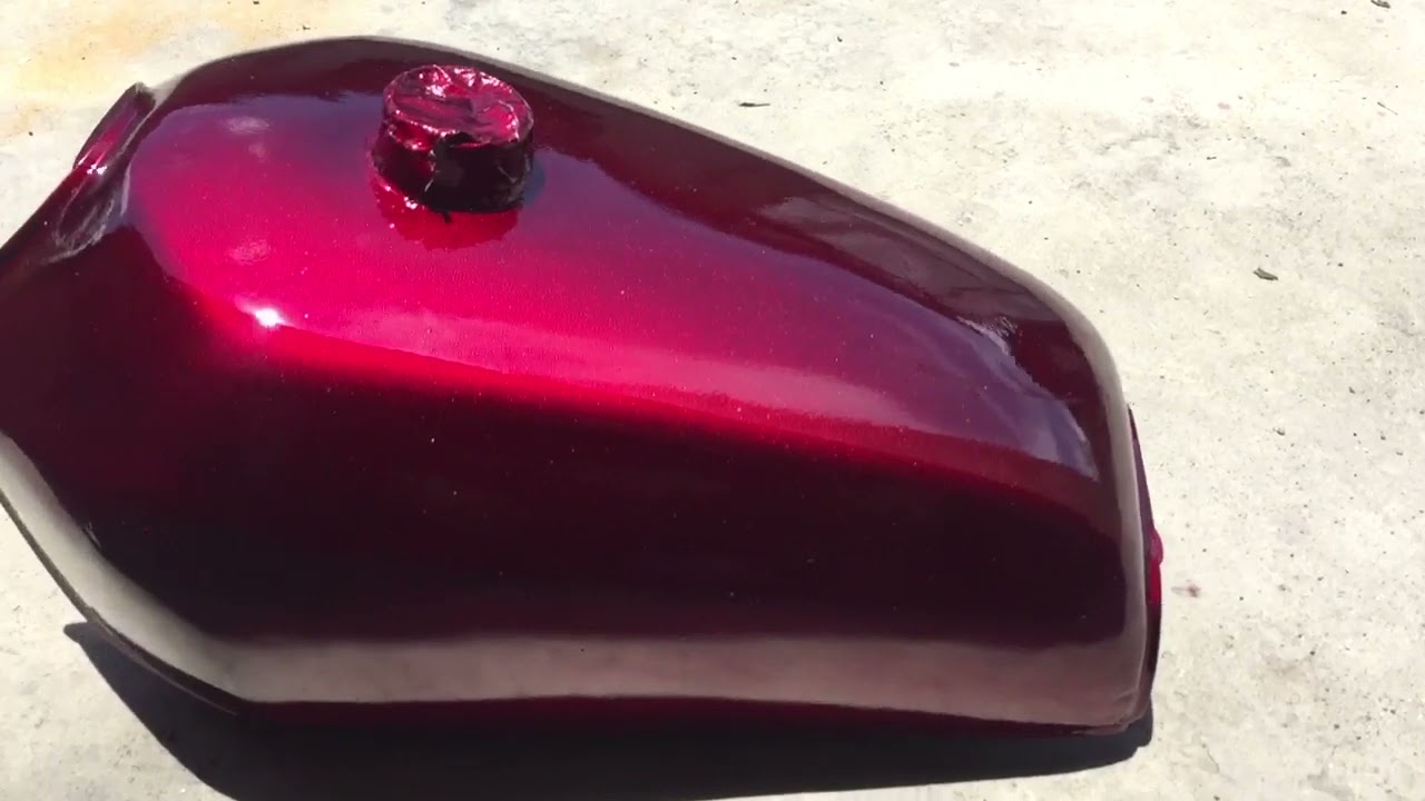 Murdered Metallic Red Spray Paint - YouTube