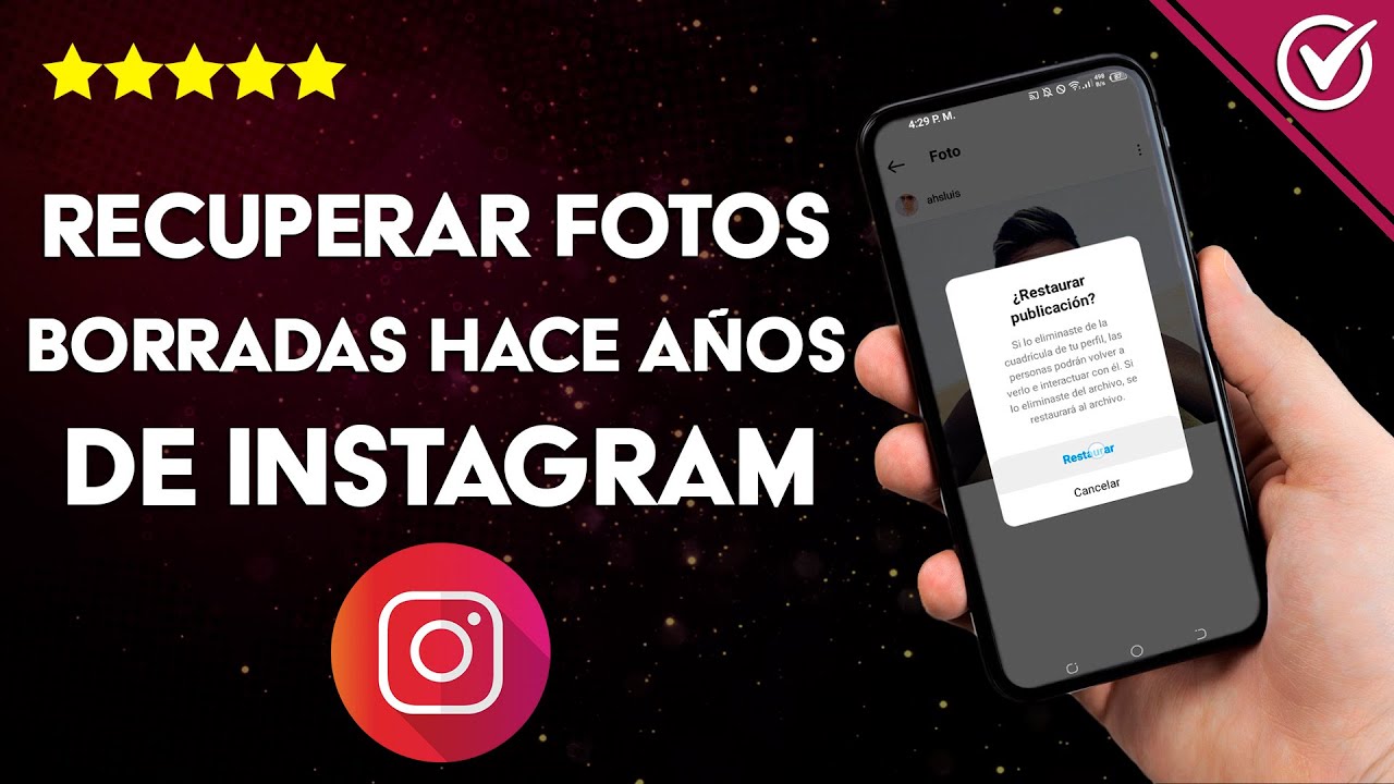 ¿Cómo recuperar fotos borradas de INSTAGRAM hace años? - YouTube