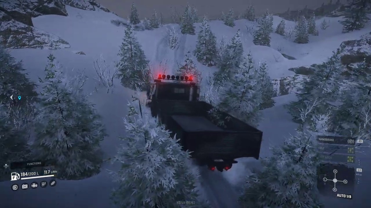 SnowRunner Westline V12 M900 engine Upgrade Location - YouTube