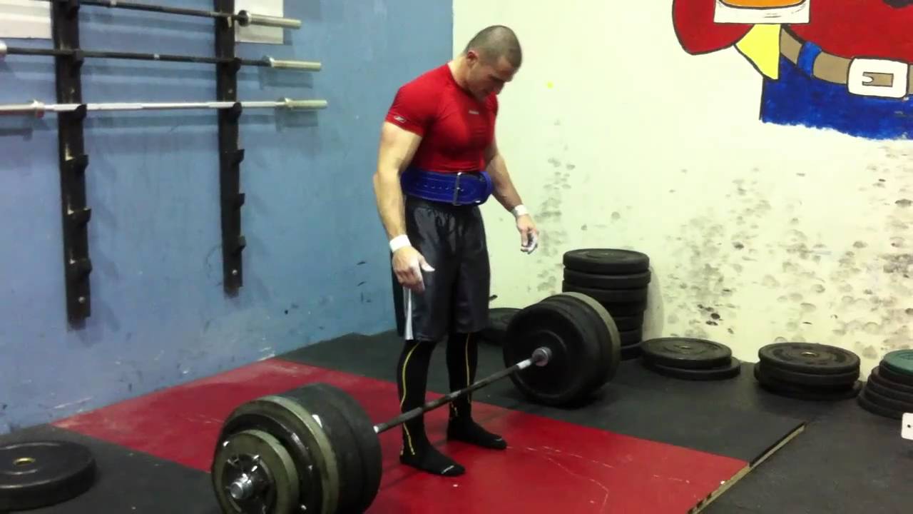 Austin Malleolo 555lb. Deadlift - YouTube