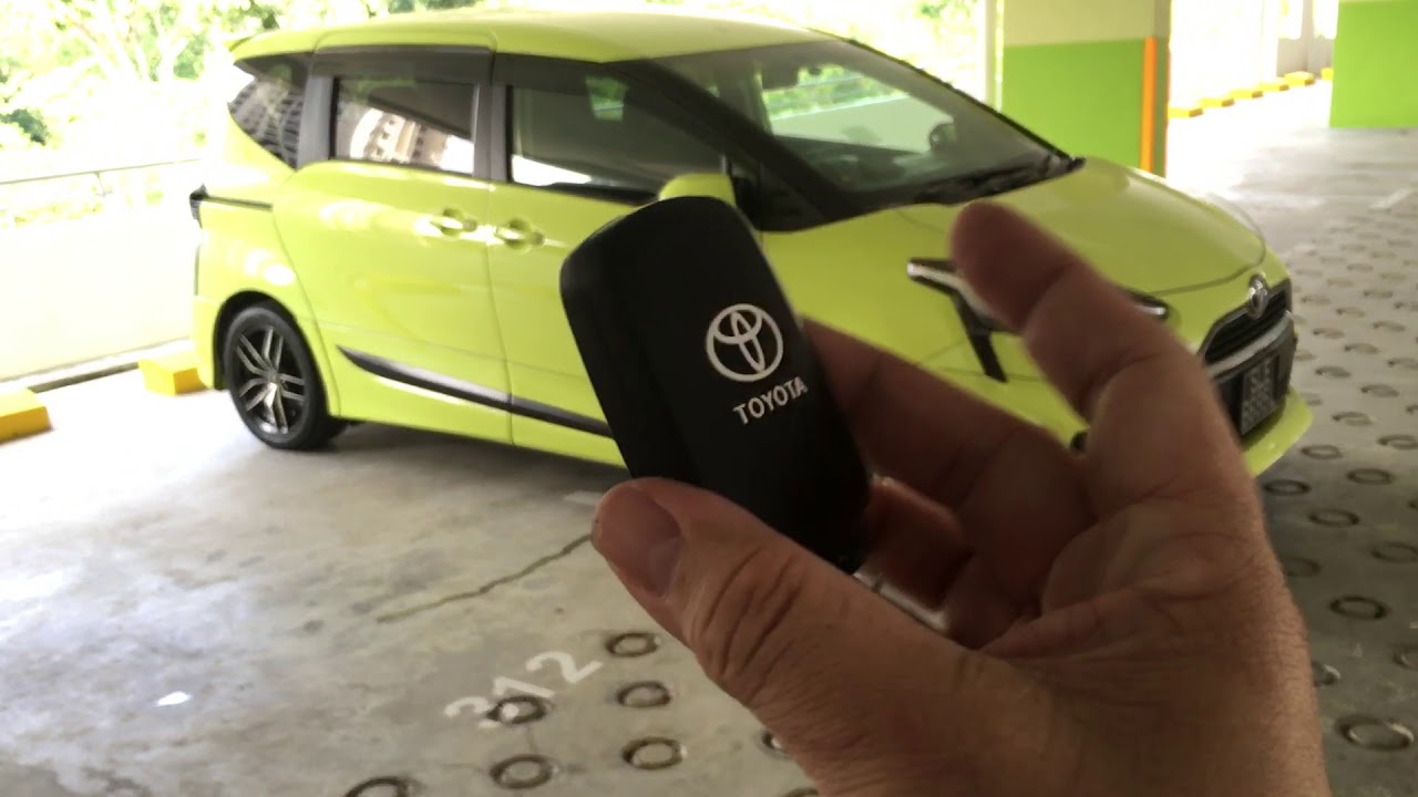 TOYOTA SIENTA UPGRADE REMOTE ENGINE START SYSTEM - YouTube