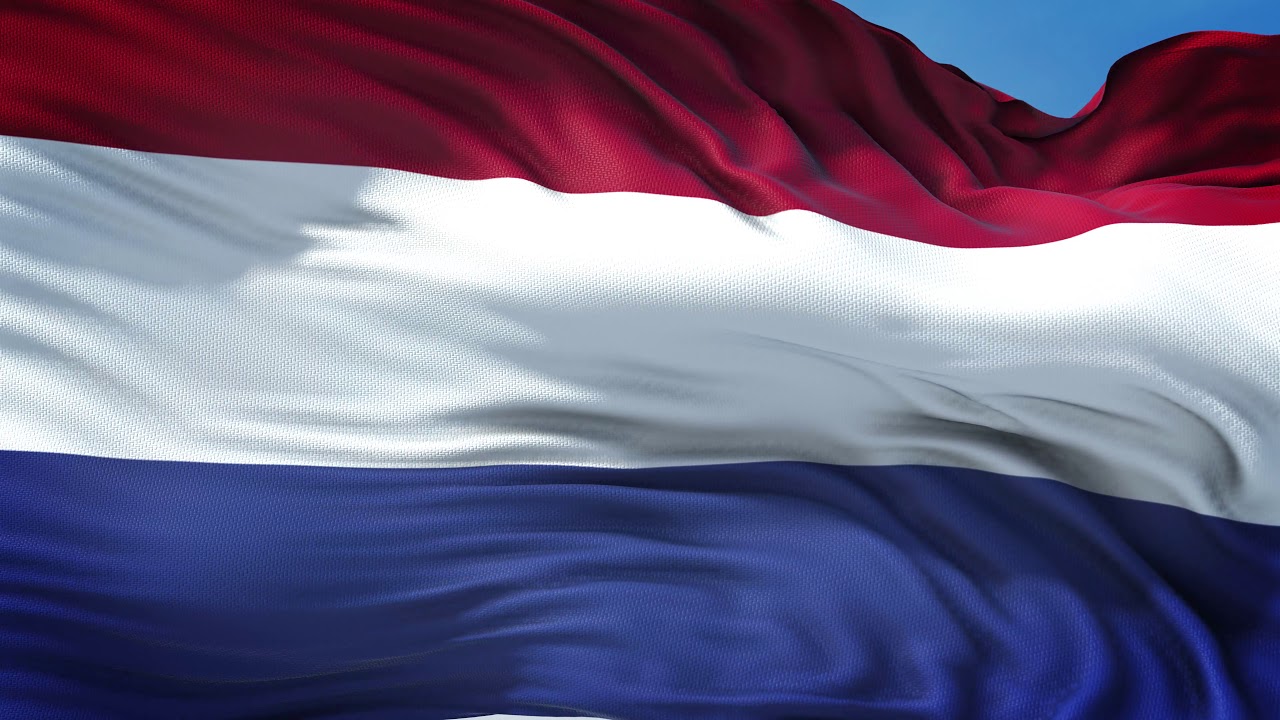 Netherlands Flag 5 Minutes Loop - FREE 4k Stock Footage - Realistic ...