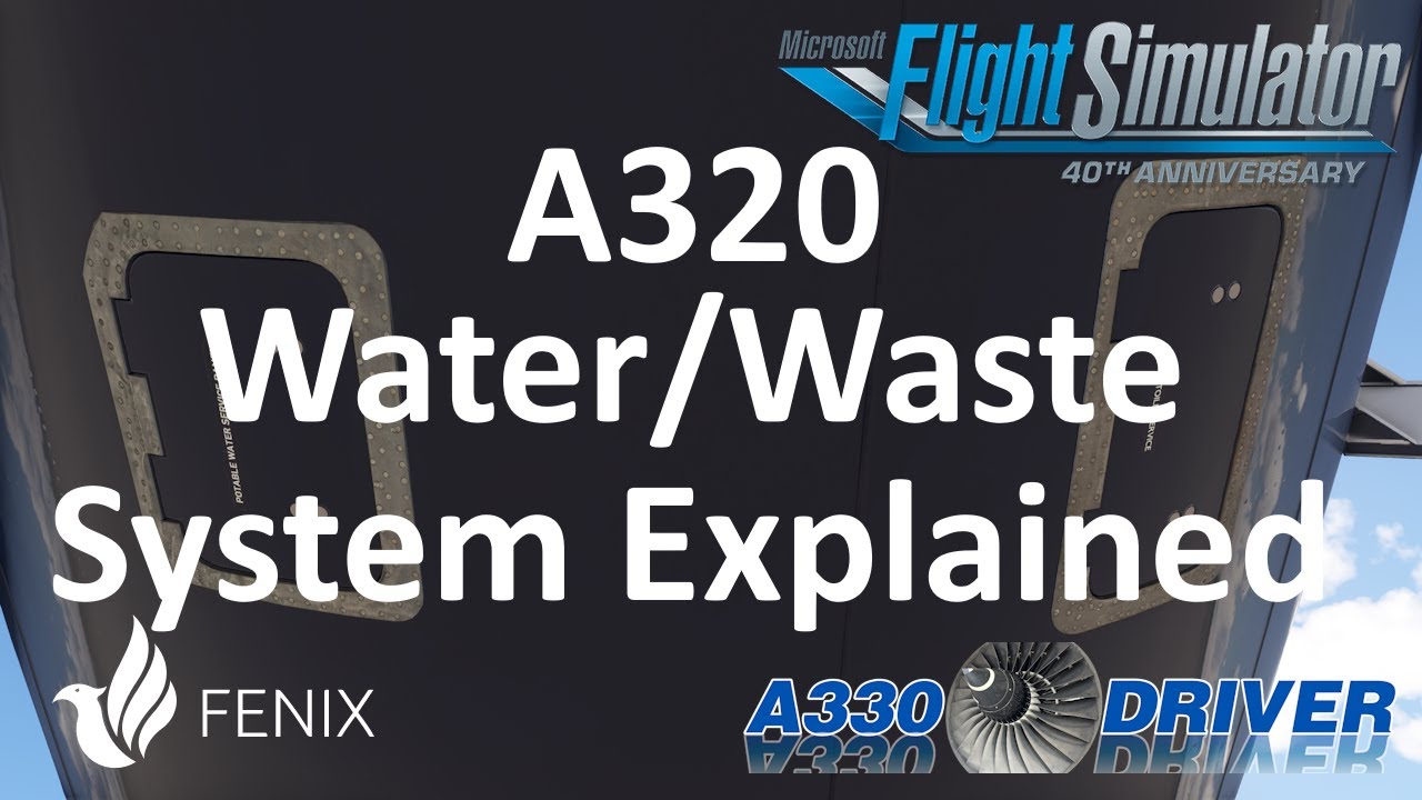 A320 Waste/Water System Explained | Real Airbus Pilot - YouTube