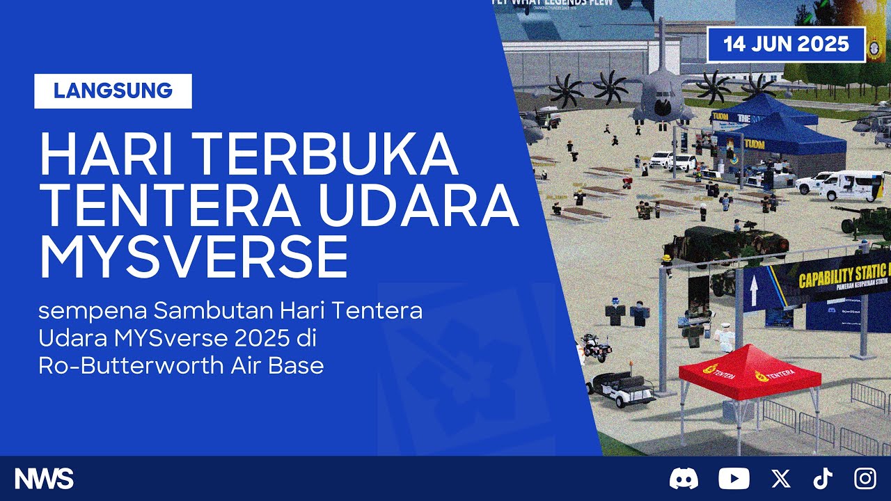 Hari Terbuka Tentera Udara MYSverse 2025 | 14 Jun 2025 - YouTube