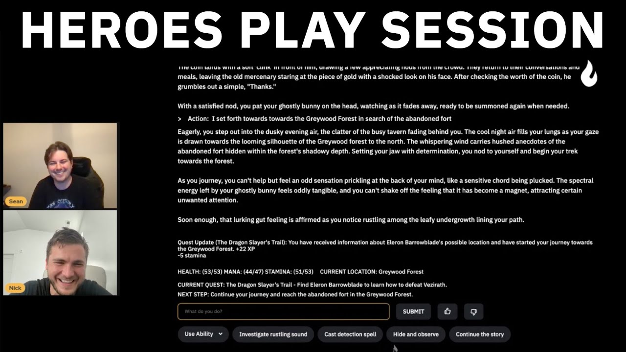 Heroes Play Session: Ghost Bunny Part 1 - YouTube