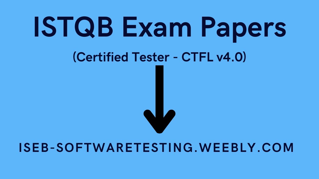 ISTQB Introduction and Syllabus ISTQB Certified Tester - CTFL v4.0 ...
