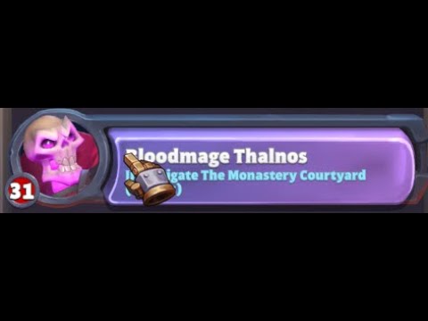 Bloodmage Thalnos(Mythic)血法師薩爾諾斯(傳奇) - YouTube