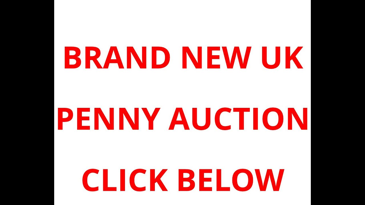 Penny Auction UK 2013 - Free Bids. Penny Auction Site - YouTube