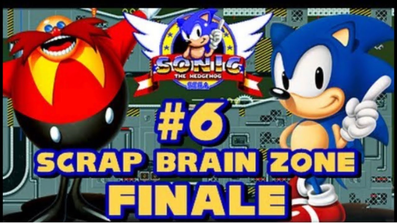 Sonic the hedgehog full game part 6 scrap brain zone - YouTube