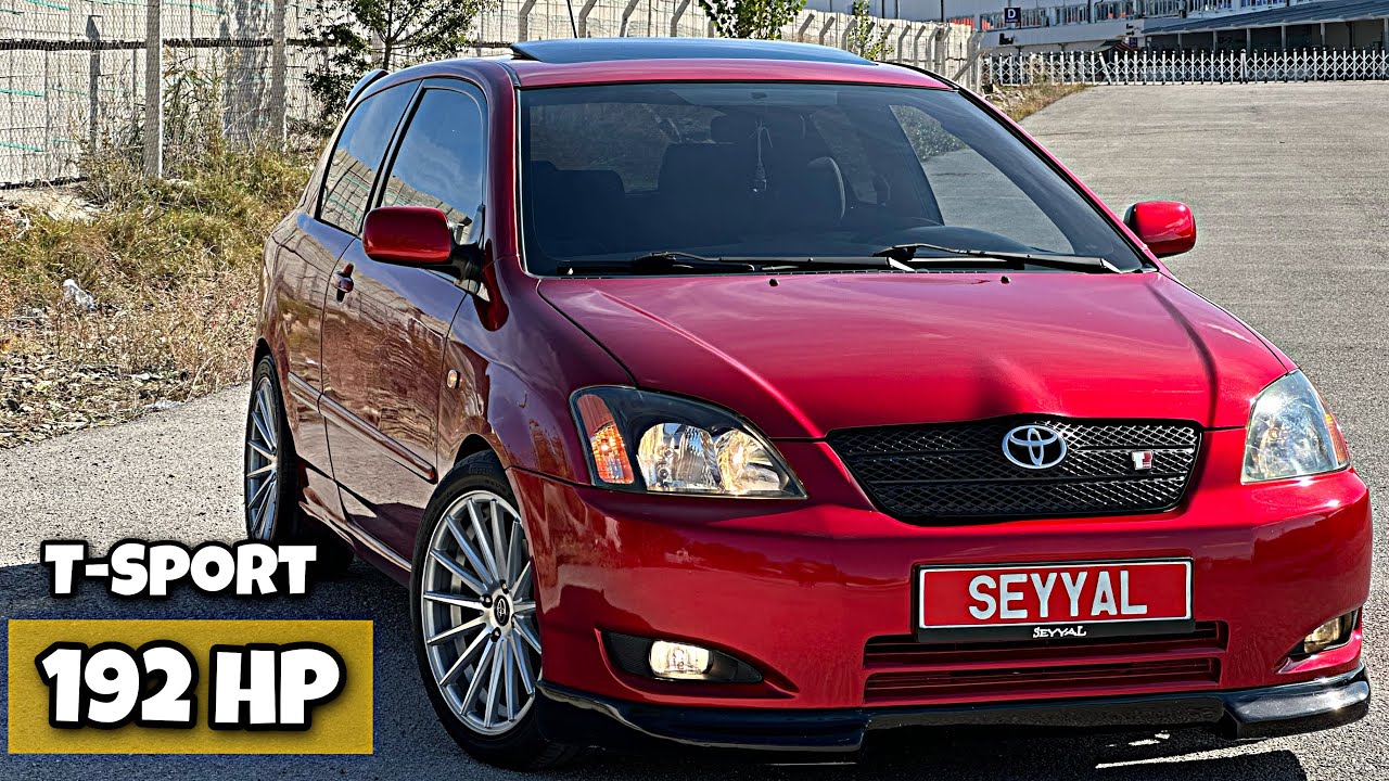 192 Hp Corolla Mı Olur? | Toyota Efsanesi 1.8 TSport | Otomobil ...