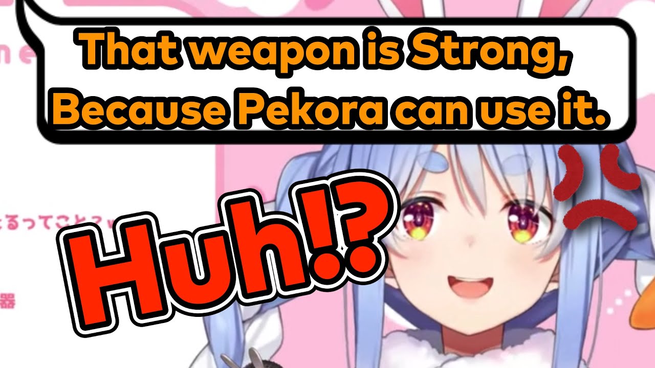 [Eng Sub] Pekora gets mad about what was written on an internet forum ...
