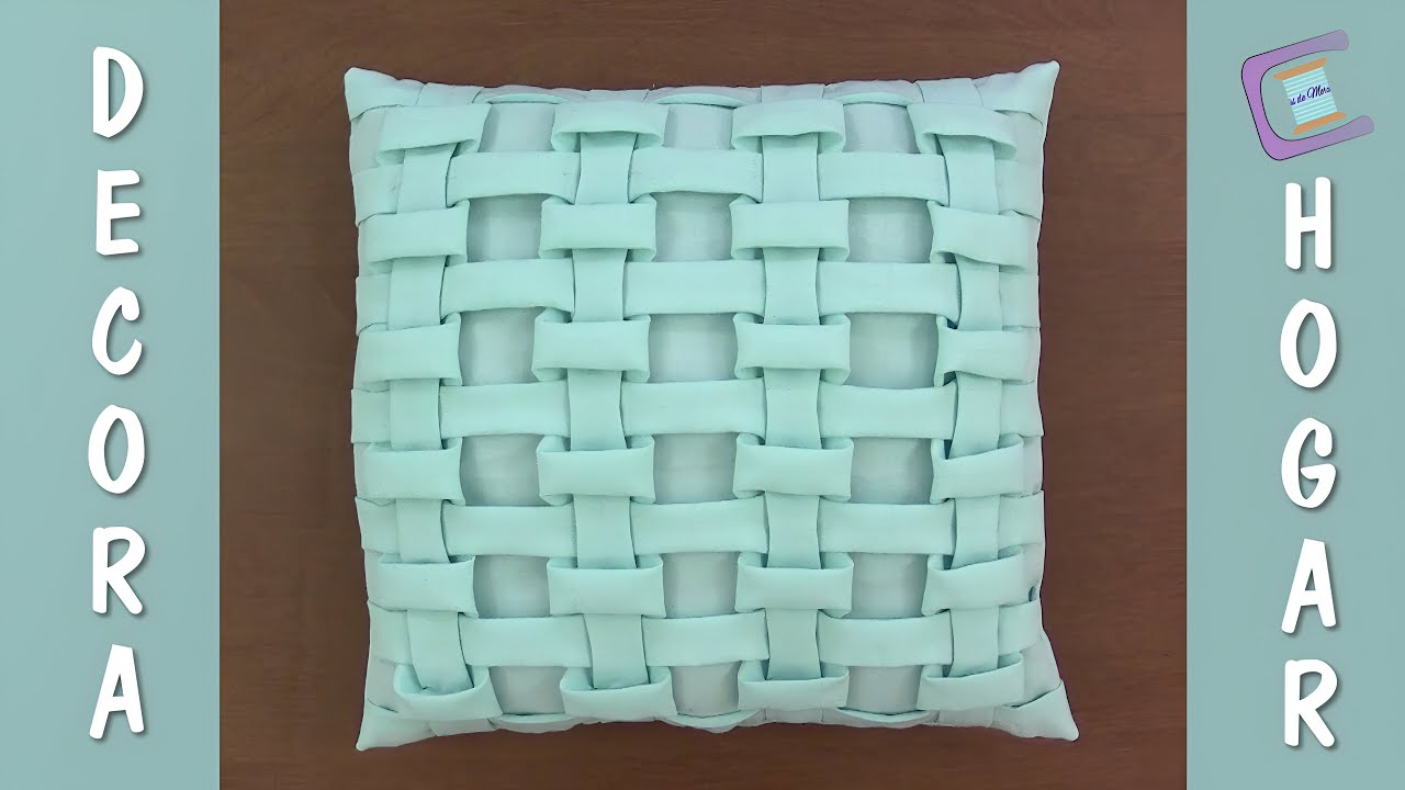 💙💙Cojín Drapeado Ladrillo Intercalado💙💙 Almofada Capitone-Smocking ...