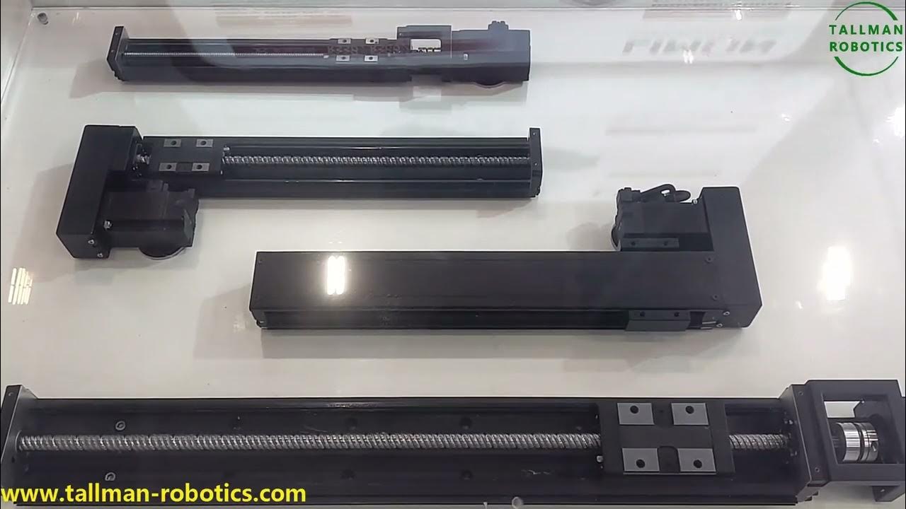 Single Axis Linear Modules,Screw Driven Linear Modules from Tallman Robotics Limited - YouTube