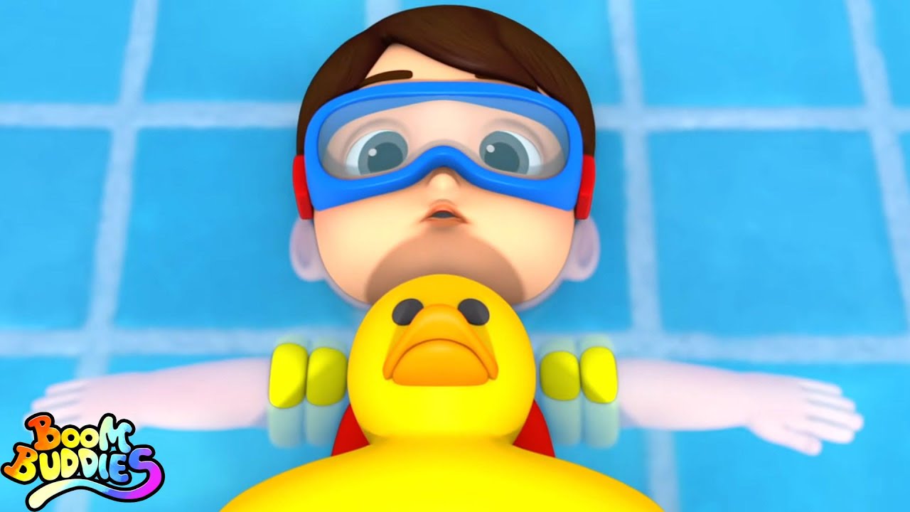Swimming Song, Kindergarten Video and Children Rhymes by Boom Buddies ...