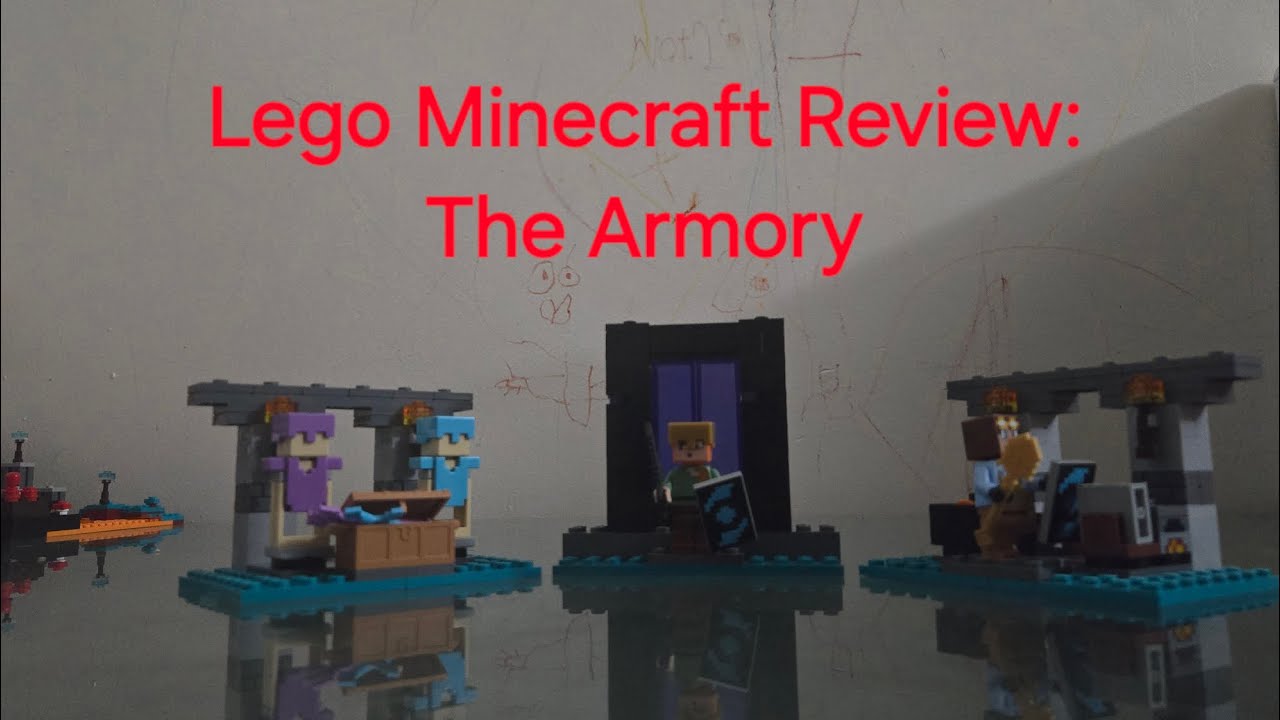 Lego Minecraft Review: The Armory - YouTube