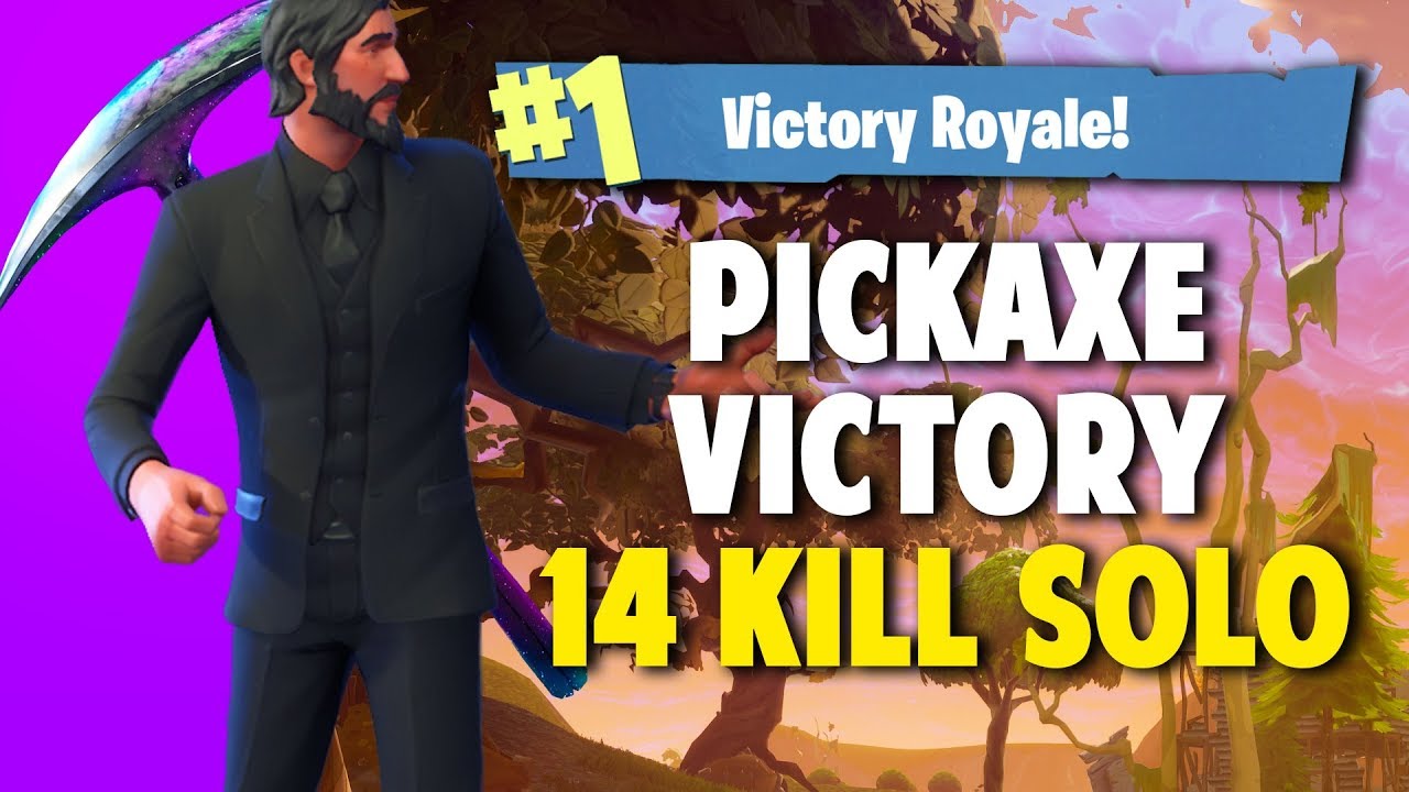 PICKAXE VICTORY - Educational Tips & Tricks Gameplay - Fortnite Battle ...