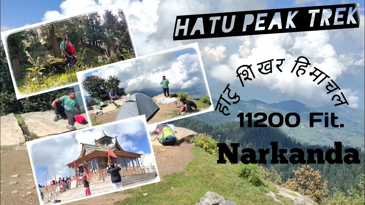 Hatu Peak Trek Narkanda/Narkanda To Hatu Peak/Top Trek In Himachal ...