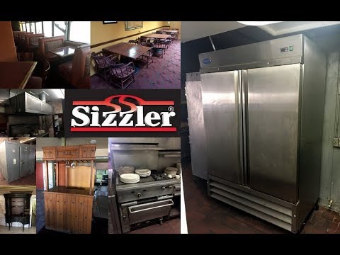919 Former Western Sizzler Restaurant Online Auction - YouTube