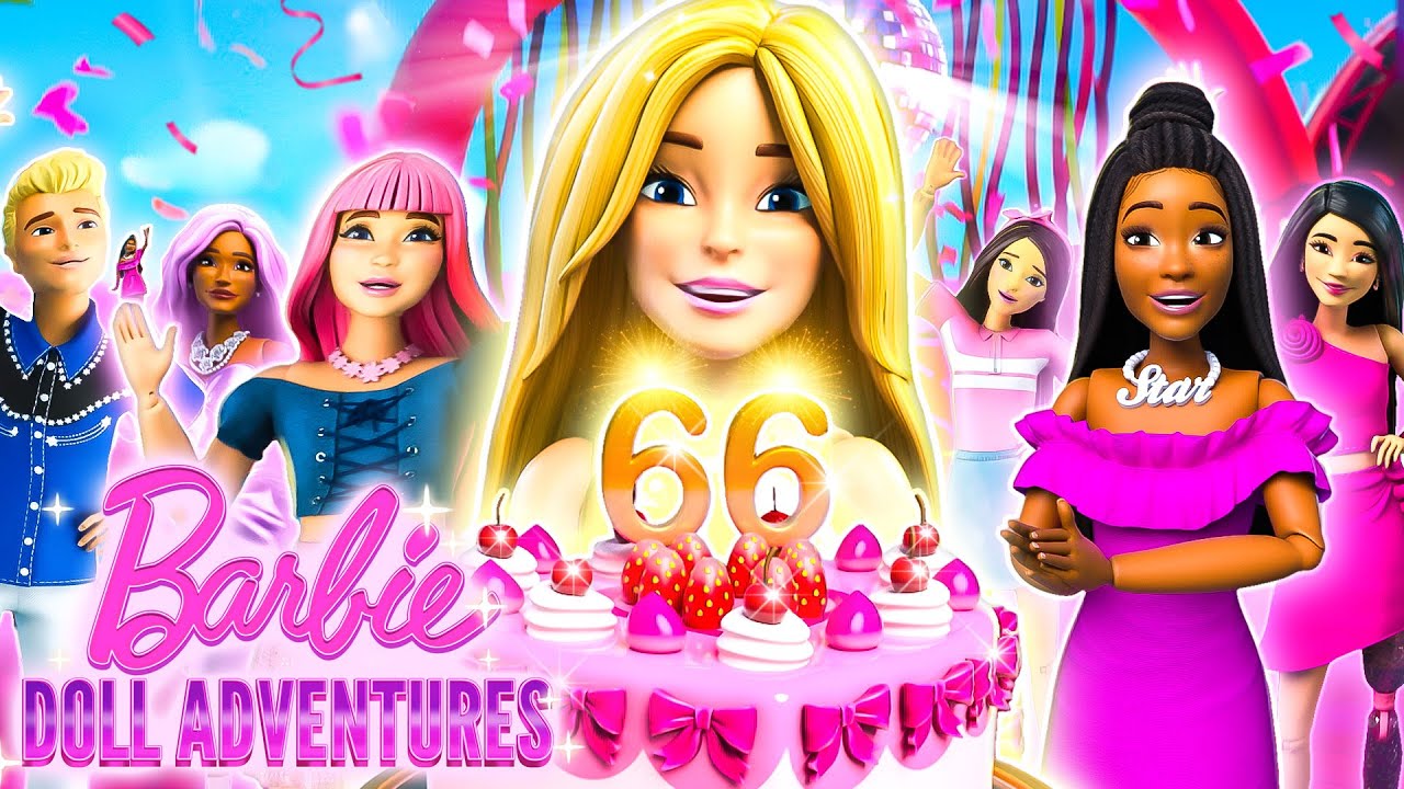 Barbie's Mini Surprise Birthday! 🎉🎈Barbie Doll Adventures | S3 E3 - YouTube