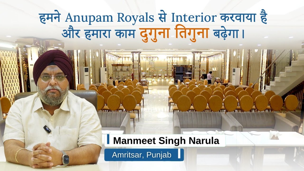 From Ordinary to Extraordinary | Anupam Royals Transforms Sawarn House Banquet - YouTube