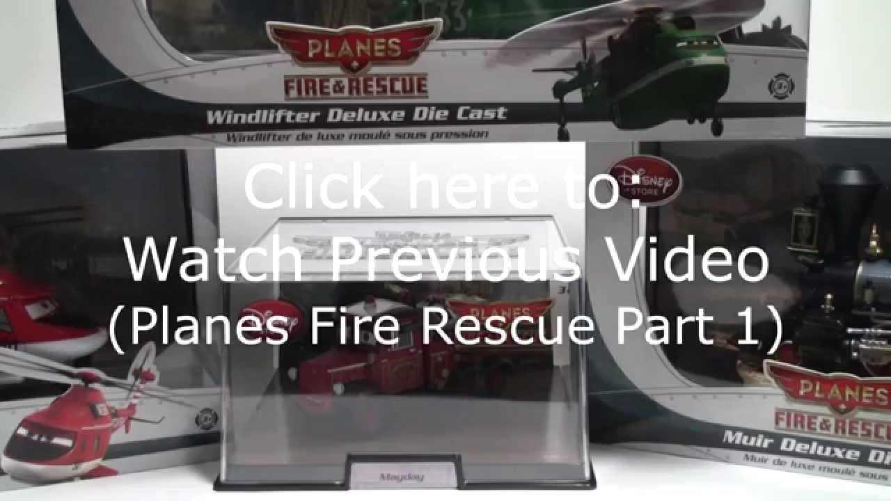 Disney Planes Fire & Rescue Mayday Blade Windlifter Muir Die Cast Toy ...