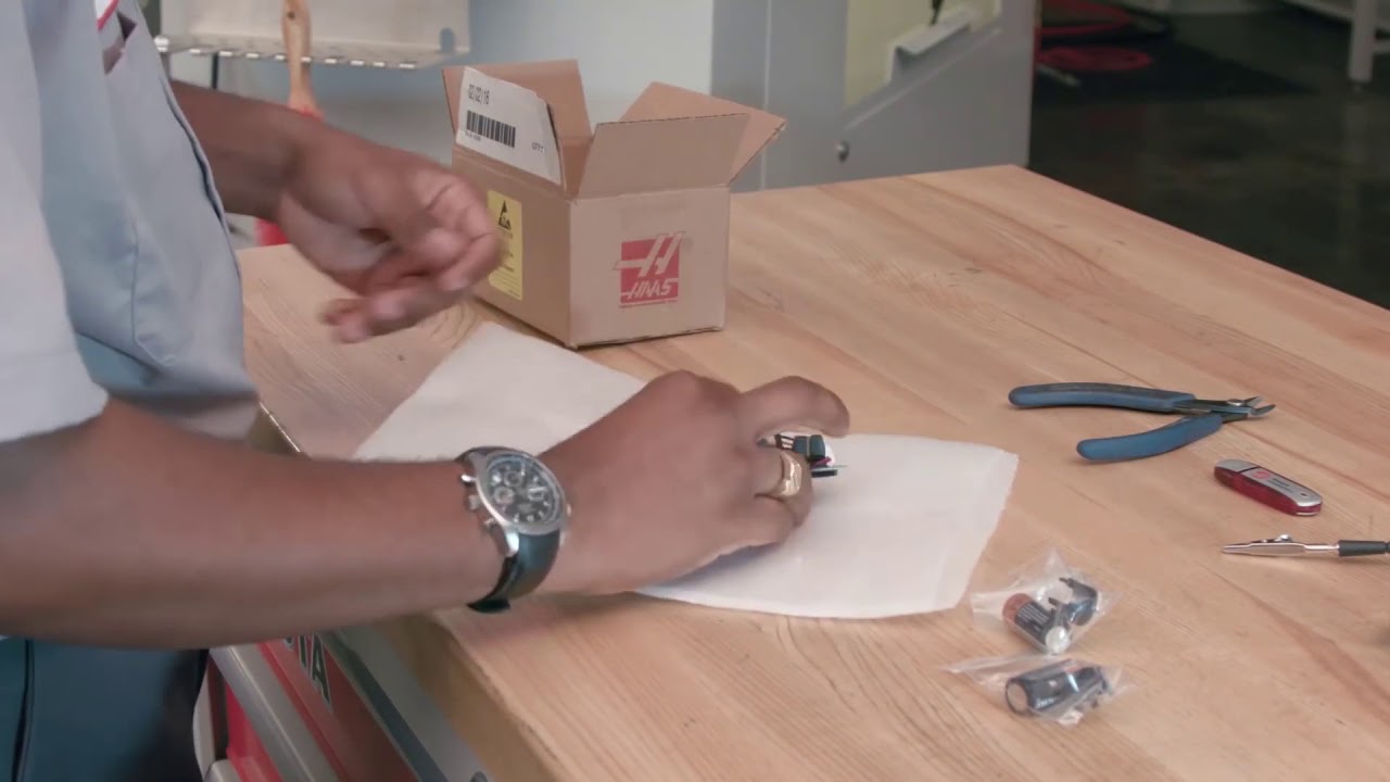 Main Processor Battery Replacement – Haas Automation Service Video ...