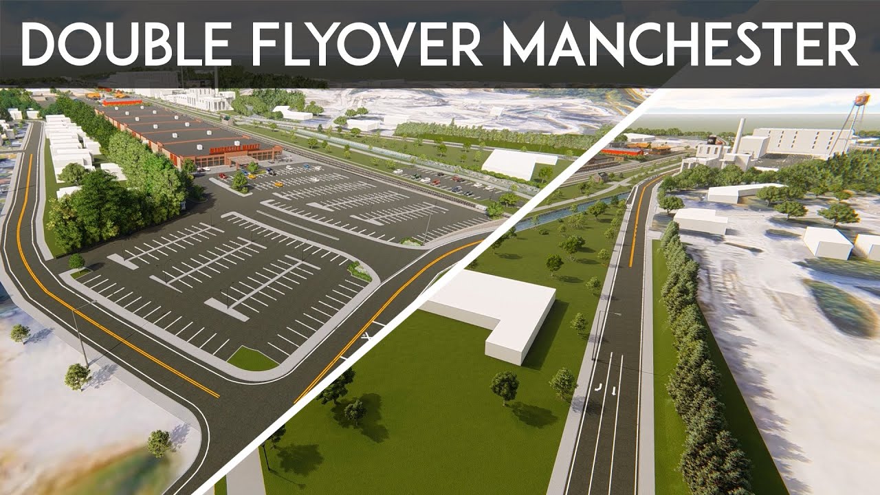 Double Flyover Manchester New Trail - YouTube