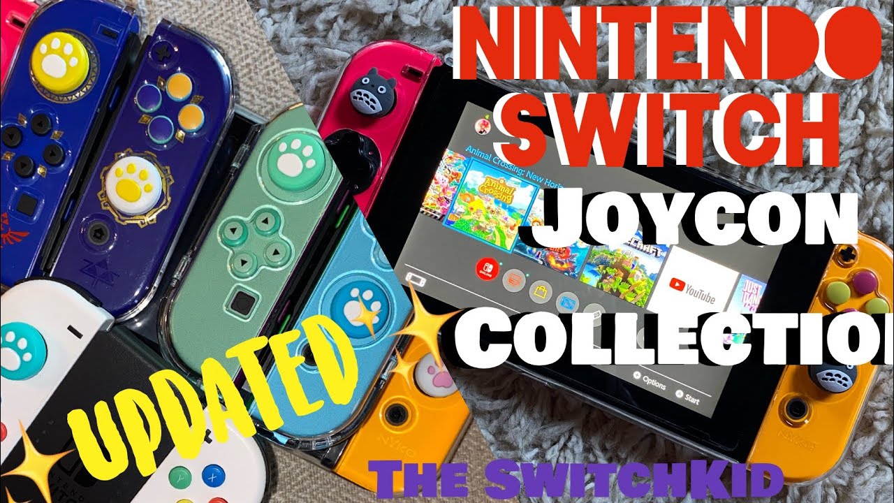 Nintendo Switch Updated Joycon Collection| The SwitchKid - YouTube
