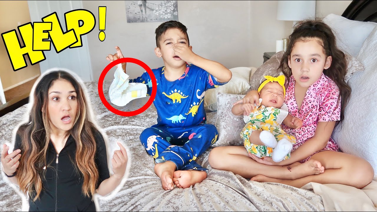 Suri Babysits Her 6 Week Old Baby SISTER!! *Bad Idea* | Jancy Family ...