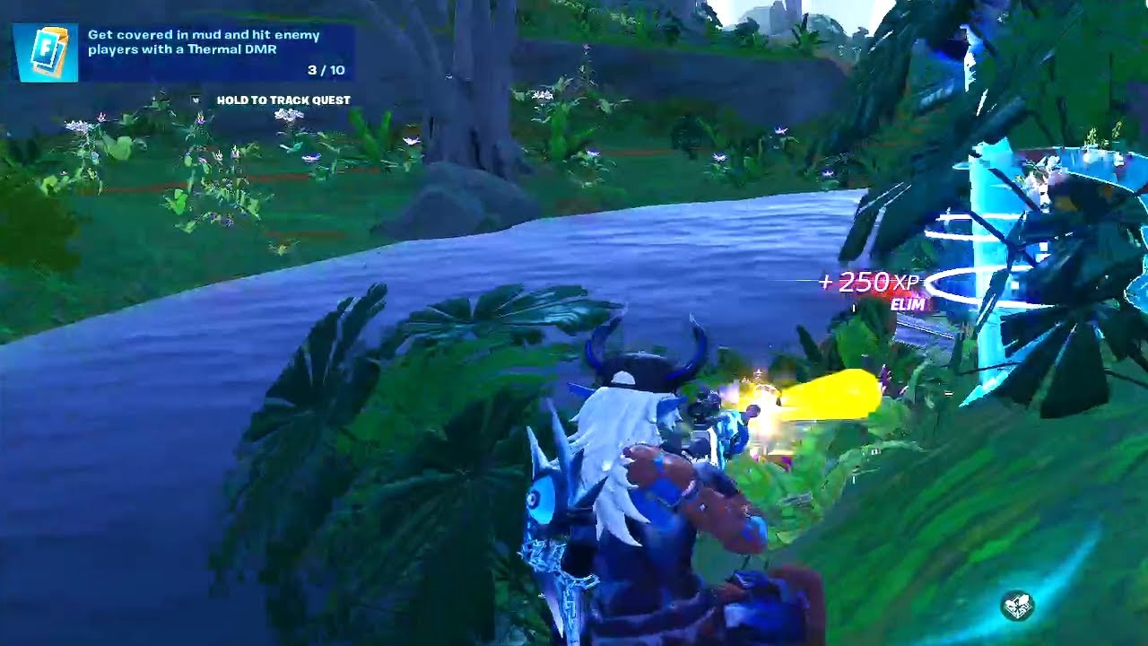 How to Get Covered in Mud & Hit Enemy Players with Thermal DMR in ...