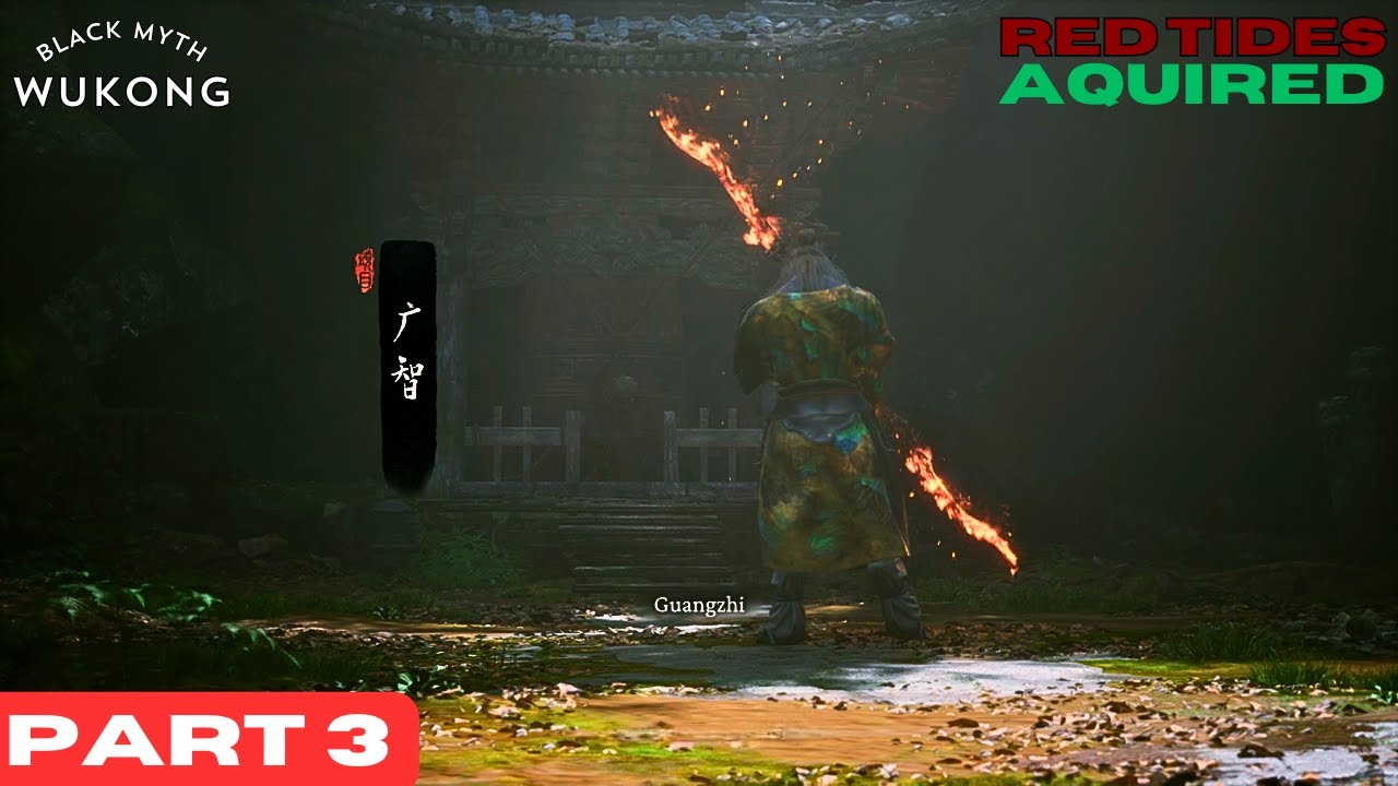 Black Myth Wukong Part 3 - Guangahi Fire Blades Transformation - YouTube